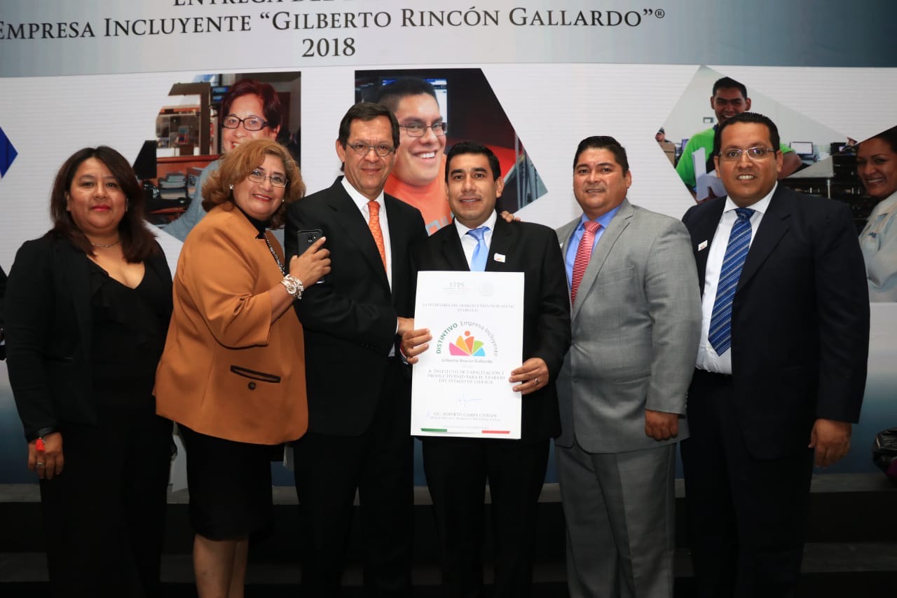 Por segundo año consecutivo el Gobierno de Oaxaca recibe Distintivo ...